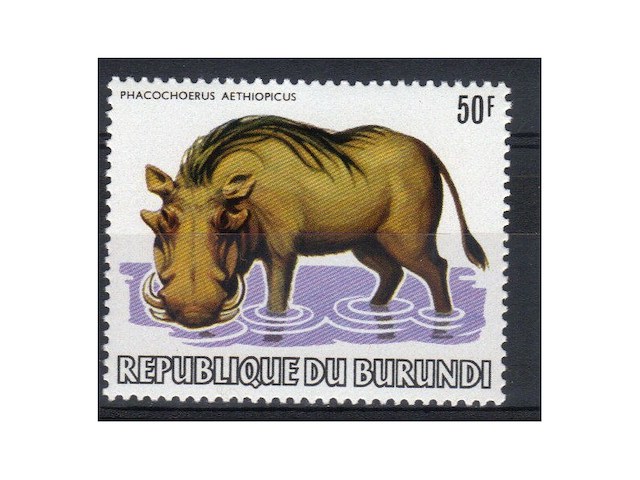 Burundi,Divlje životinje 50F 1982.,čisto