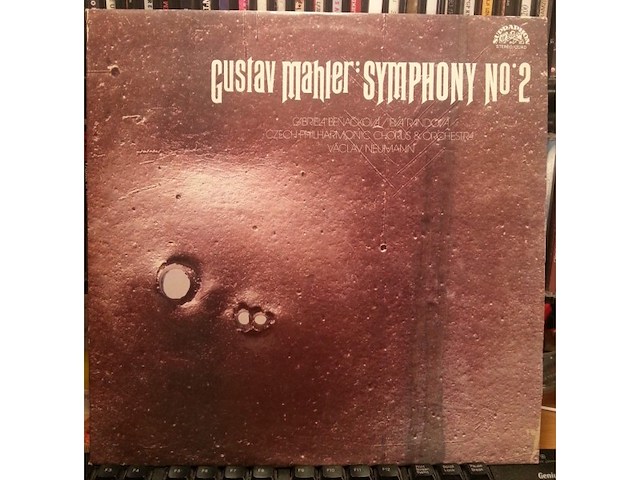 GUSTAV MAHLER, SYMPHONY No.2 - 2 x LP