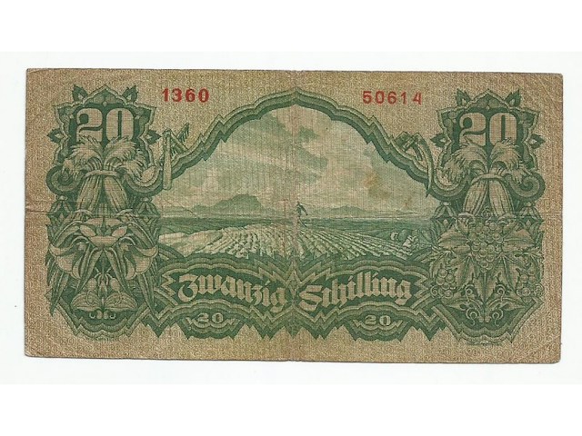 Austrija 20 silinga 1928.