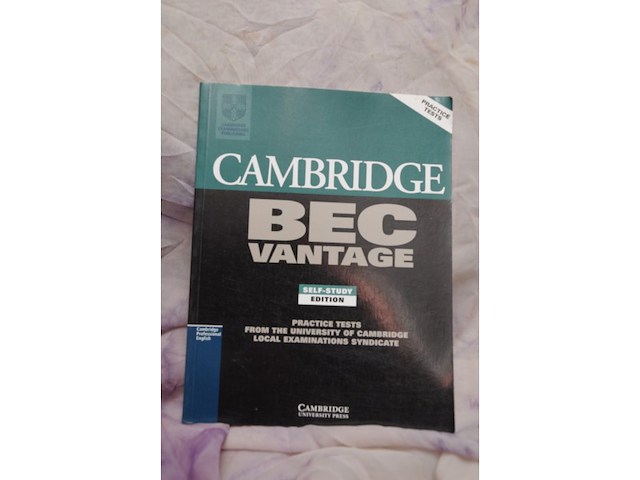 Cambridge Bec Vintage - practice tests