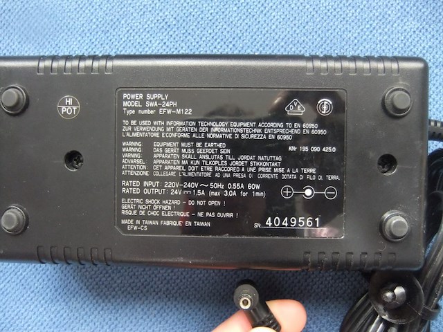 Multifunkcijski adapter 24V 1.5A + GARANCIJA!