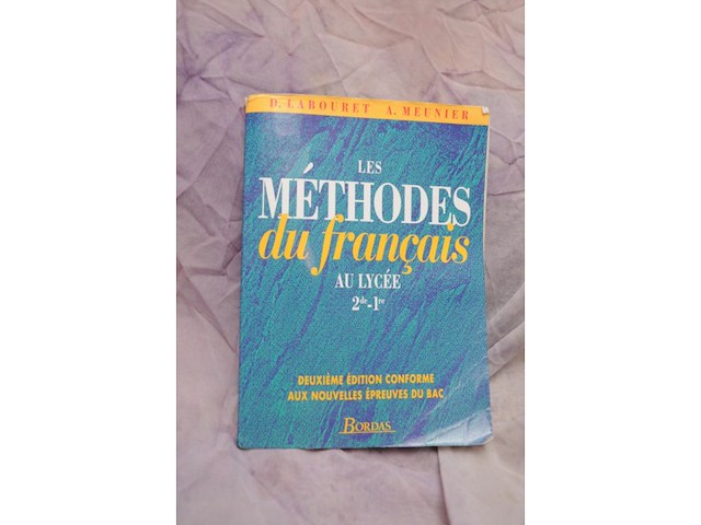 Les methodes du francais