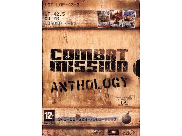 Combat Mission Anthology 3 x CD