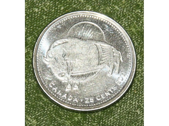 CANADA-25 CENTS 2011-1.