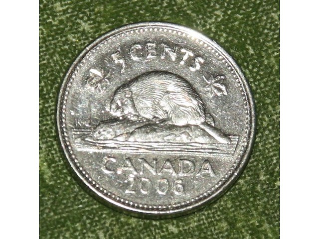 CANADA-5 CENTS 2006.