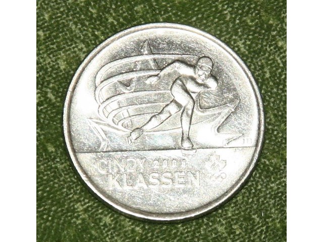 CANADA-25 CENTS CINDY KLASSEN 2006.