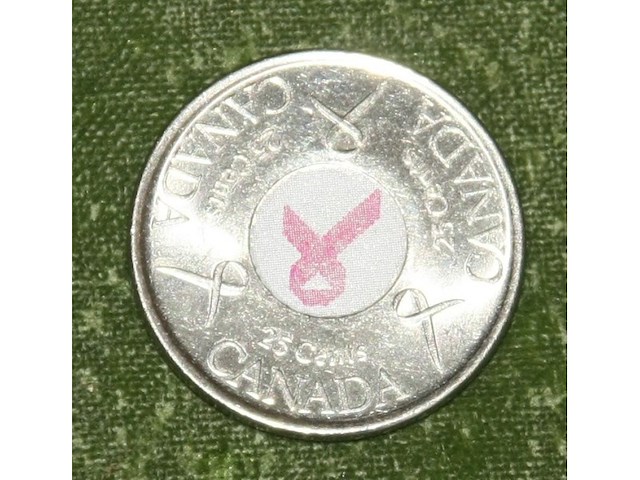 CANADA-25 CENTS 2006.