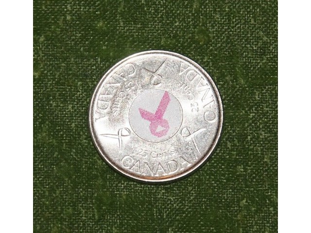 CANADA-25 CENTS 2006.