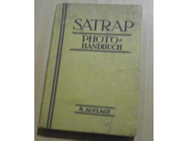 SATRAP - photo-handbuch, 1926