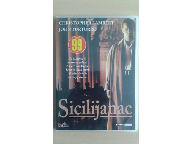 DVD film `SICILIJANAC`