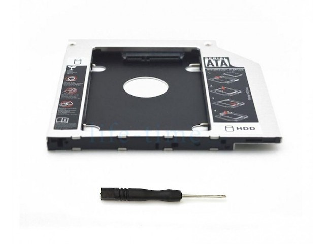 Univerzalna fioka za HDD/SSD 9.5mm - SATA