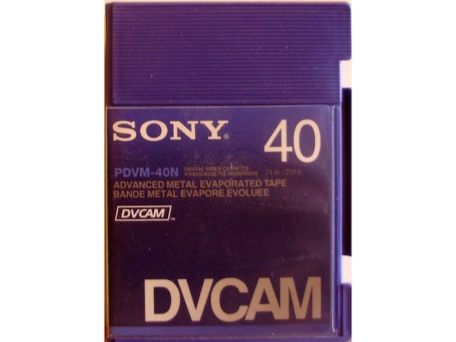 DVCAM SONY 40 KASETA digital video kaseta