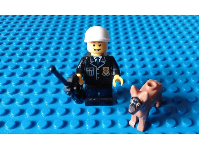 LEGO CITY / POLICEMAN with DOG