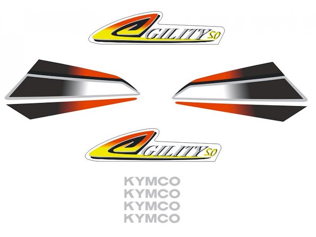 Nalepnice za motore Kymco Agilty