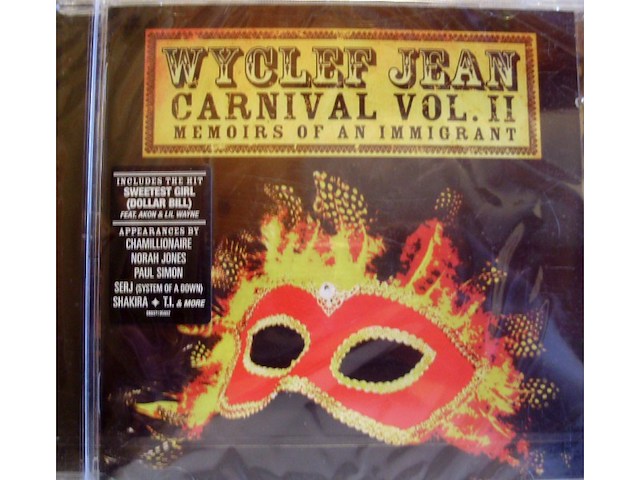 WYCLEF JEAN CARNIVAL VOL.II - MEMORIES OF AN IMMIGRANT