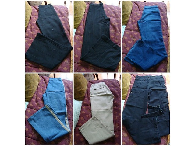 LOT 6 pantalona i farmerki