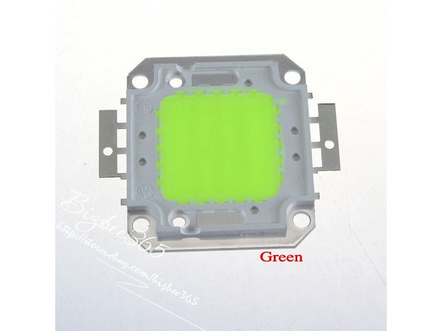 Led 30W  30MIL Zelena