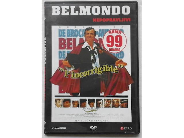 NEPOPRAVLJIVI  (L`INCORRIGIBLE)BELMONDO