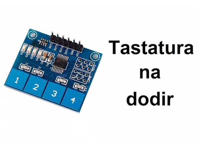 Senzor dodira - cetvorostruki - Touch sensor