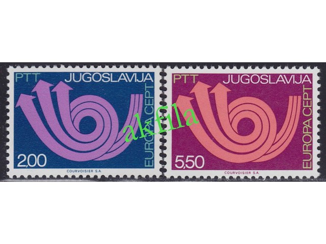 Jugoslavija 1973 Evropa CEPT, čisto (**)