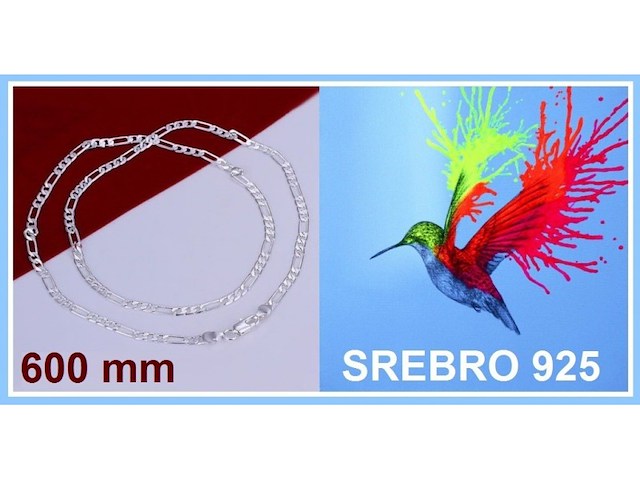 Ogrlica SREBRO 925 - N102 - 24