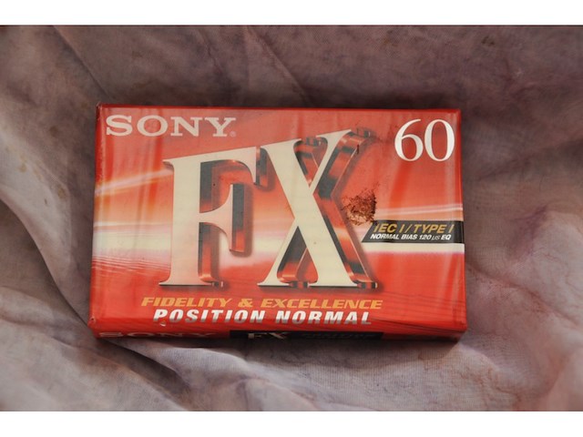 SONY FX 60 audio kaseta