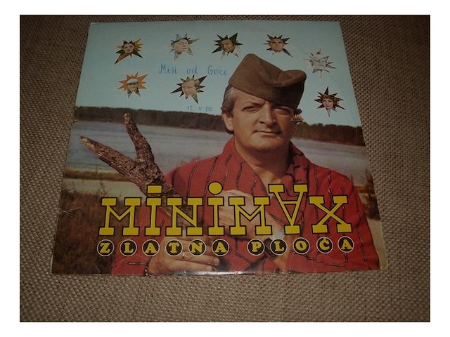 Milovan Ilić Minimax zlatna ploča