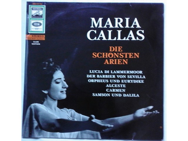 MARIA CALLAS - DIE SCHONSTEN ARIEN