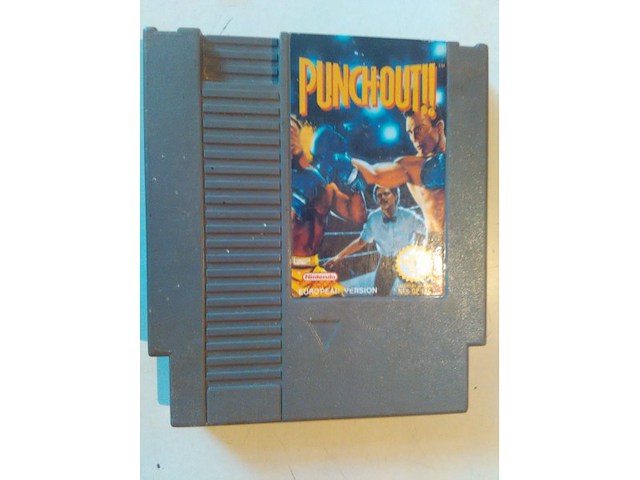 nintendo nes punch-out ispravna sa slika