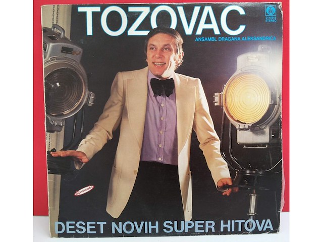 TOZOVAC - DESET NOVIH SUPER HITOVA - LP