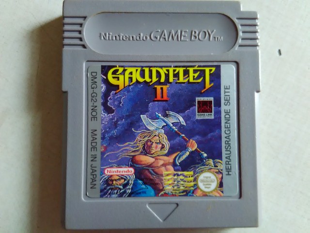 nintendo game boy igric gauntlet 2 ispr sa slike