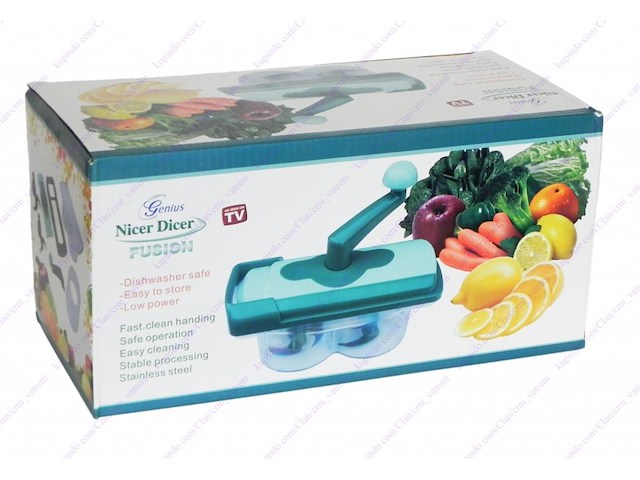 Nicer Dicer Fusion dupli rucni secko