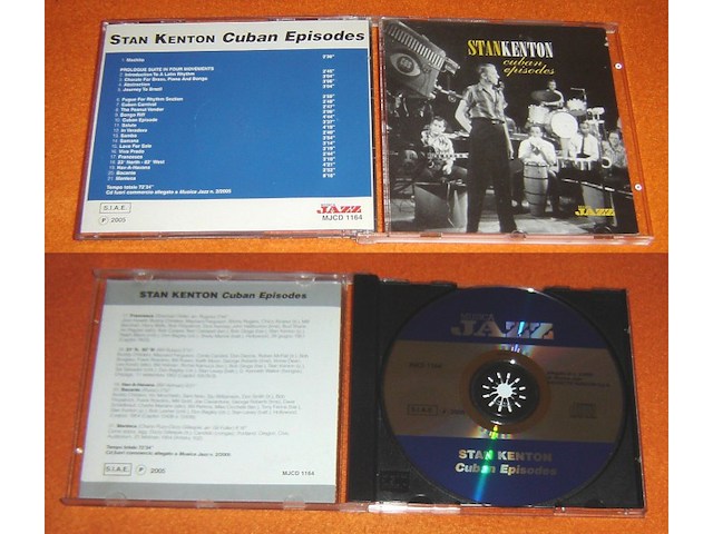 STAN KENTON - Cuban Episodes (CD) Made in Italy
