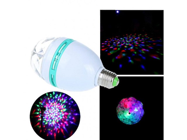 RGB LED DISKO SIJALICA