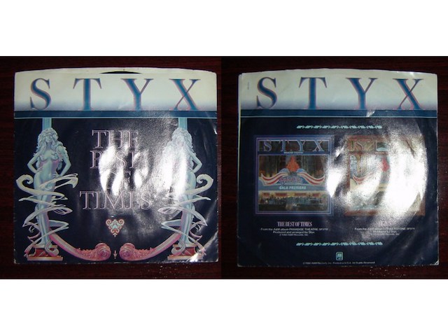 STYX - The Best Of Times (singl) Made in USA