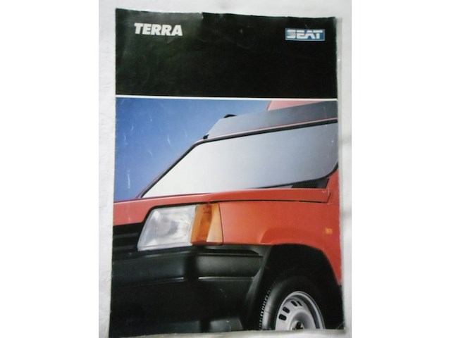 Prospekt Seat Terra, A 4,italijanski,5 str.