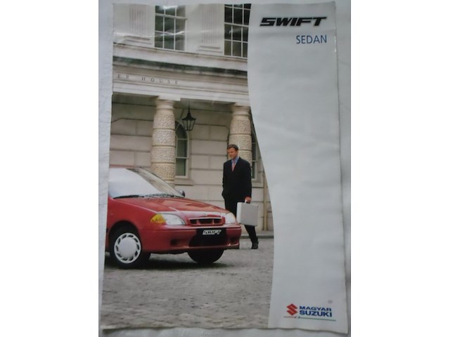 Prospekt Suzuki Swift Sedan, A 4,engleski,4 str.