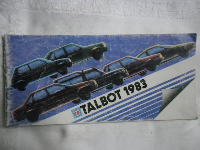 Prospekt Talbot, 1983,mali format, 21 str,srpski