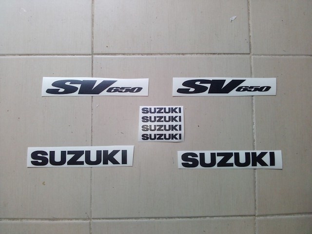Nalepnice za motore Suzuki SV650