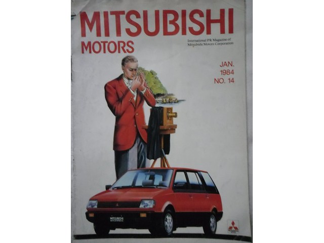 Magazin Mitsubishi,jan.1984., A4,26 str. engleski