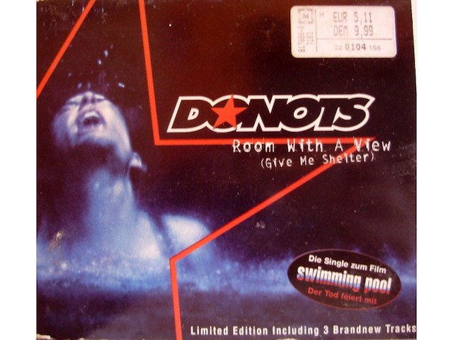 DONOTS - Room With A View (Give me Shelter) - CD SINGL