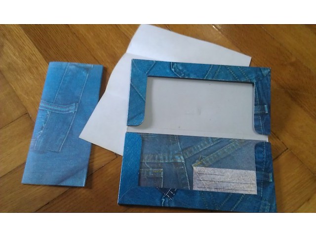 Ukrasni papiri i koverte za pisma - JEANS - Yu `80