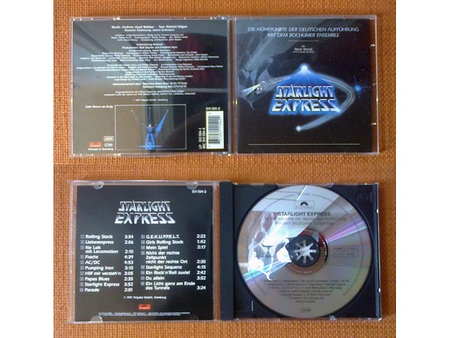 ANDREW LLOYD WEBBER - Starlight Express (CD) UK