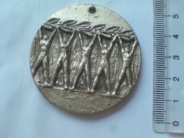 Medalja  emisije ZDRAVO MLADI  1975 tvzg RETKO