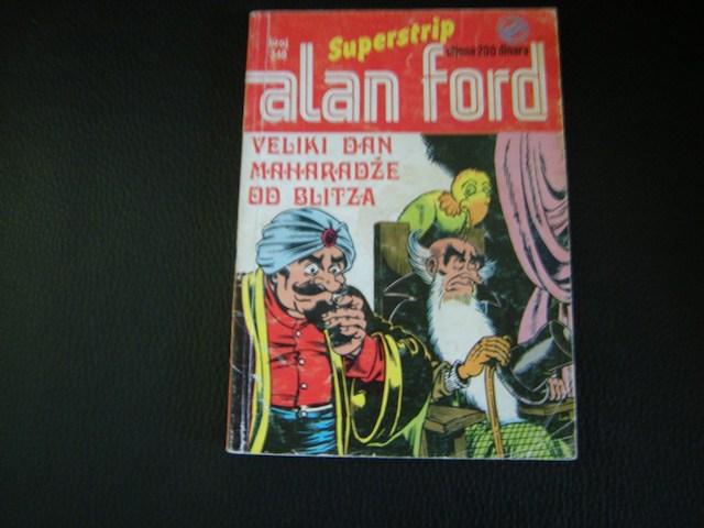 ALAN FORD 348 - VELIKI DAN MAHARADŽE OD BLITZA