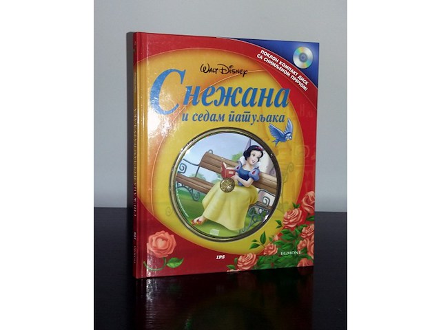 Snežana i sedam patuljaka + CD, Walt Disney, nova