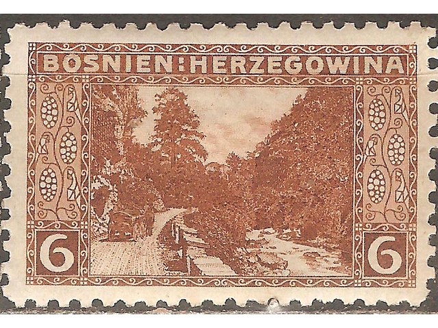 1906 - Bosna 6 hel z.9 1/4