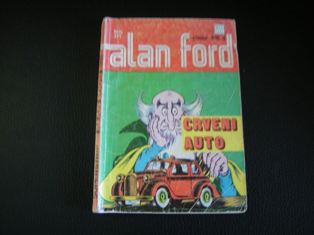 ALAN FORD 371 - CRVENI AUTO
