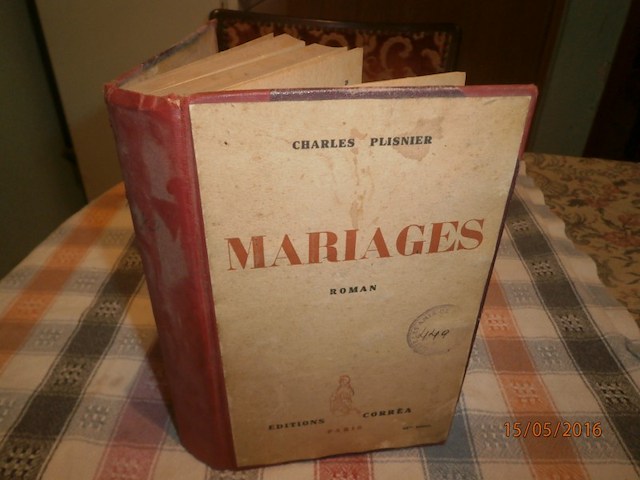 Mariages-Charles Plisnier