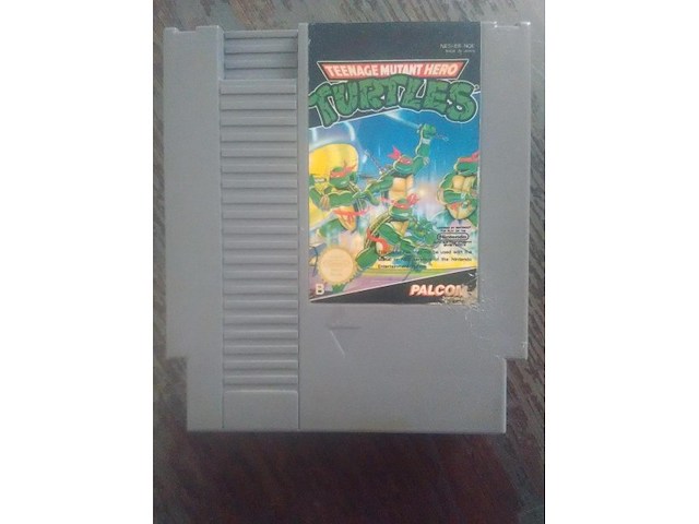 nintendo nes teenage mutant hero turtles ispr sa slika